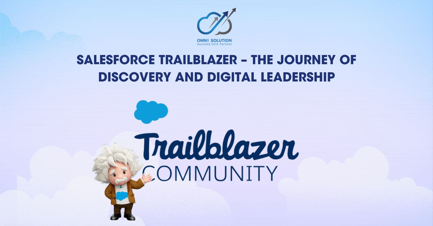 SALESFORCE TRAILBLAZER – THE JOURNEY OF DISCOVERY AND DIGITAL LEADERSHIP