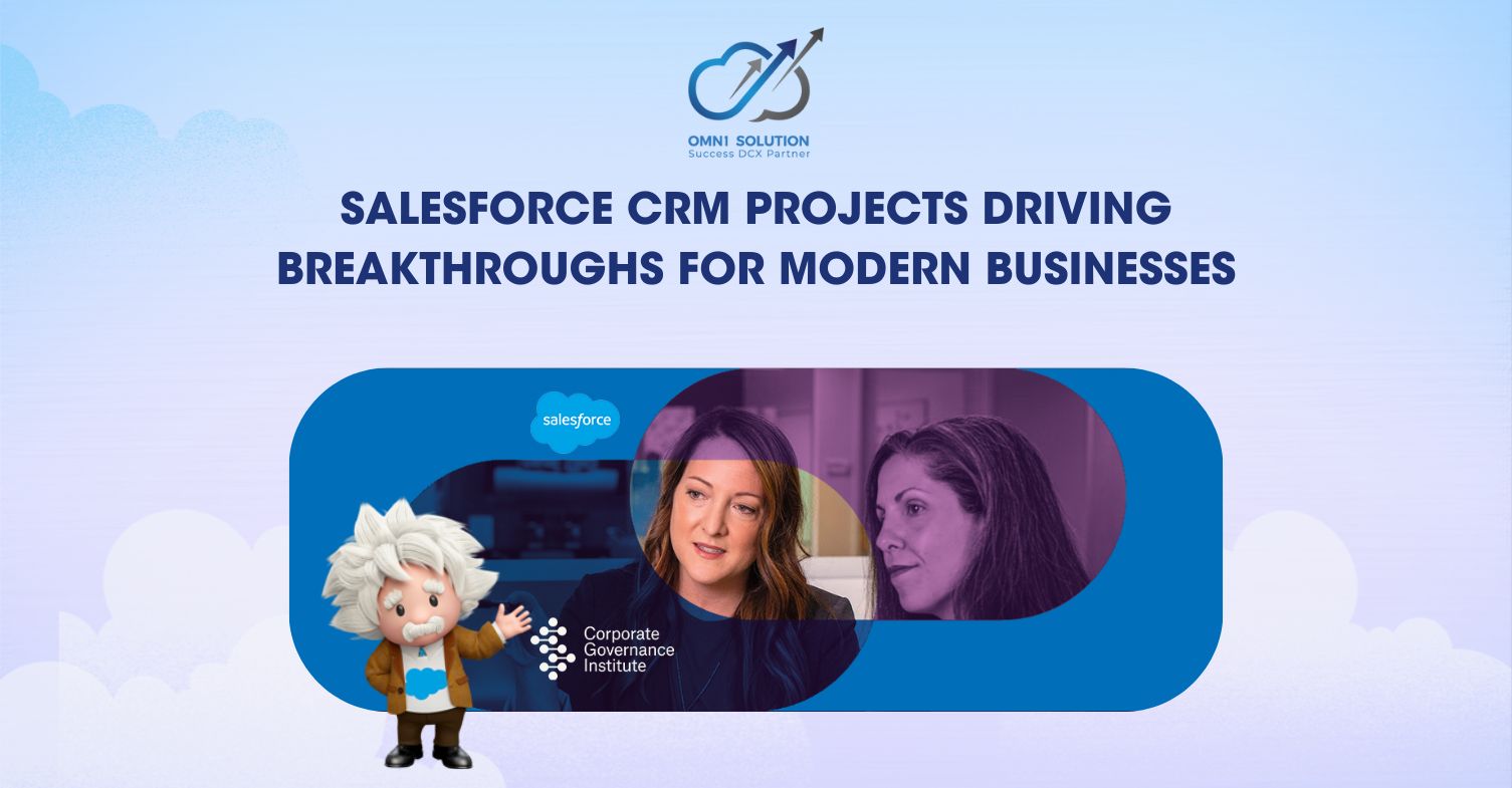SALESFORCE CRM PROJECTS DRIVING BREAKTHROUGHS FOR MODERN BUSINESSES