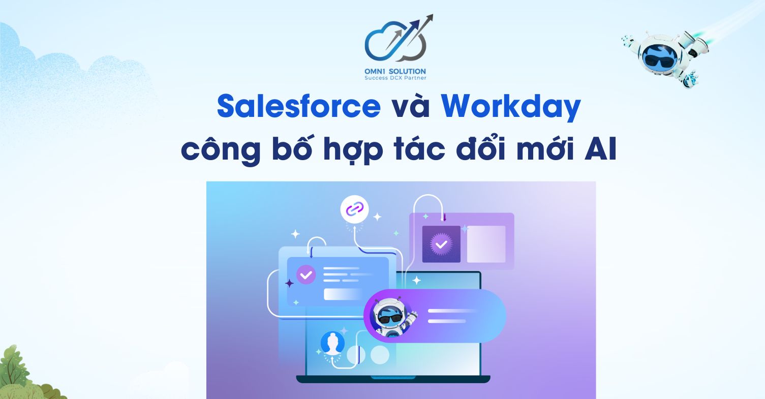 Salesforce và Workday công bố hợp tác đổi mới AI